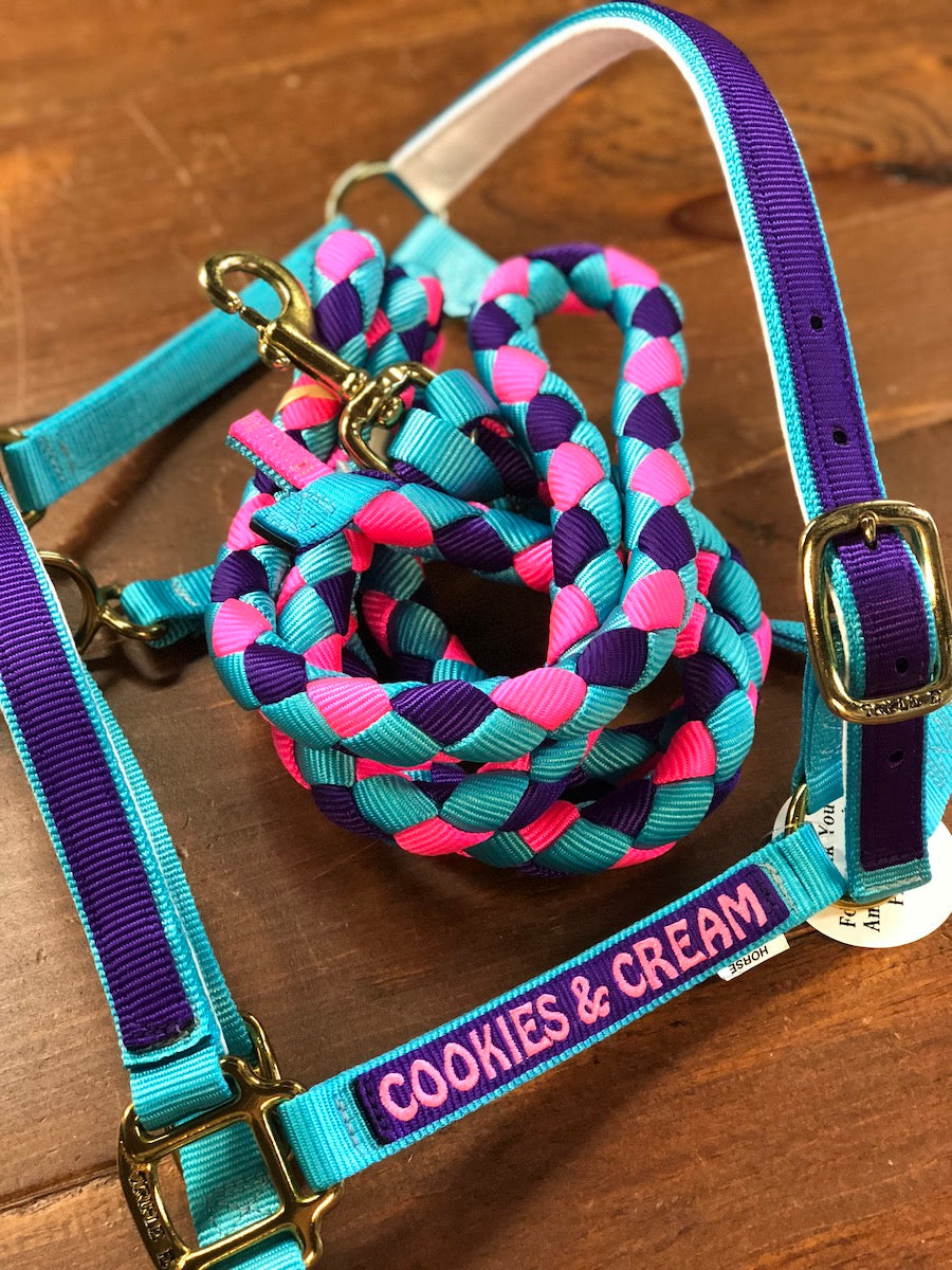 Custom Nylon Horse Halters | Design Your Own at Lucky Pony Tack – LuckyPony