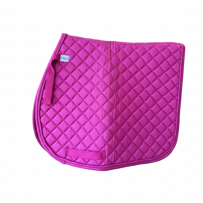 English Raspberry Saddle Pad – LuckyPony
